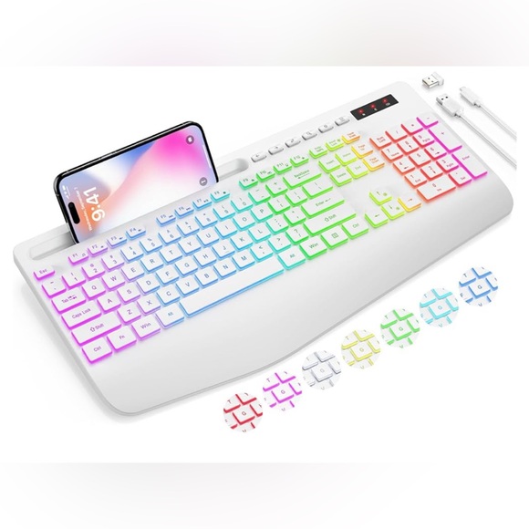 sablute | Computers, Laptops & Parts | Sablute Wireless Keyboard With 9 ...